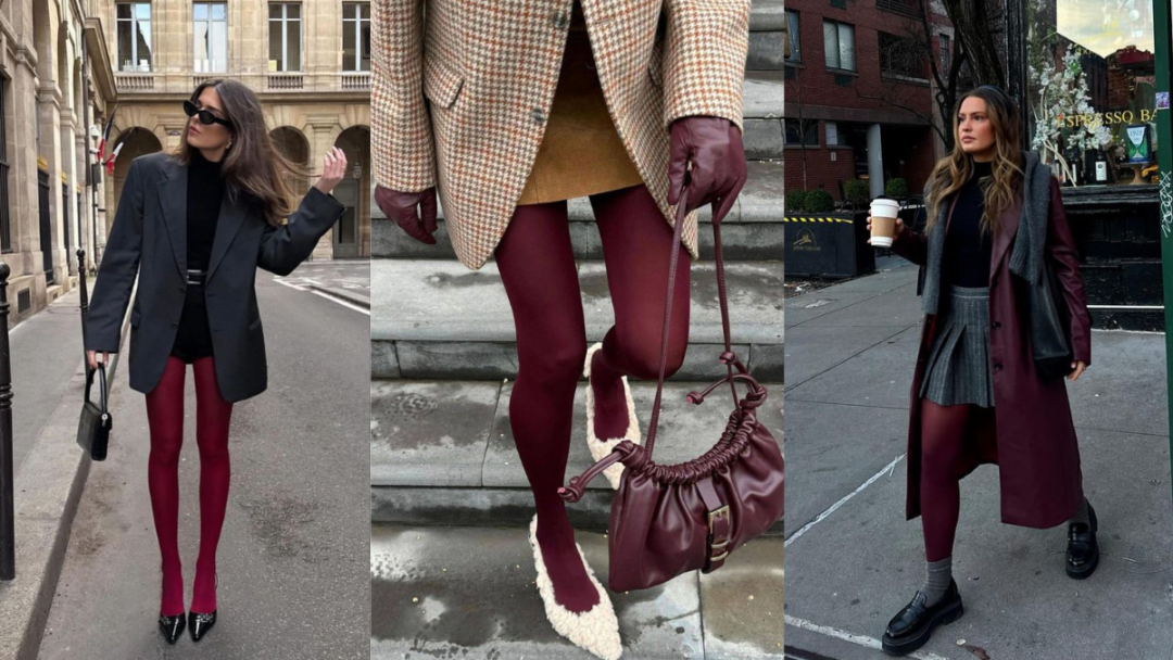8 Trendy and Timeless Shoe Options to Wear with Burgundy Tights This ...