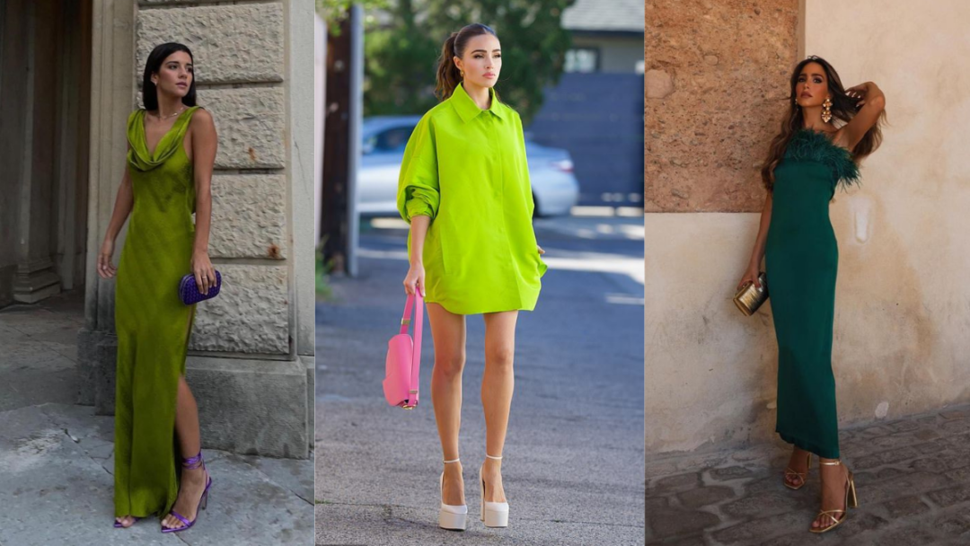 13 Perfect Shoe Shades to Wear with a Green Dress for Maximum Impact