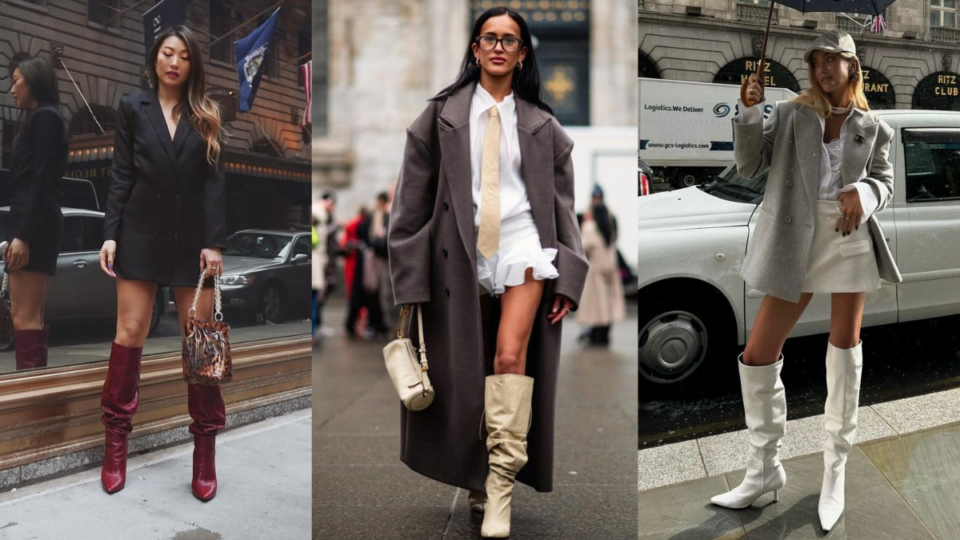 Need Outfit Inspiration? These 8 Slouchy Boots Looks Are What You’ve ...