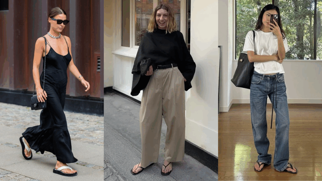 Yes, Flip-Flops Can Be Chic—Here’s How Fashion Girls Are Wearing Them Now