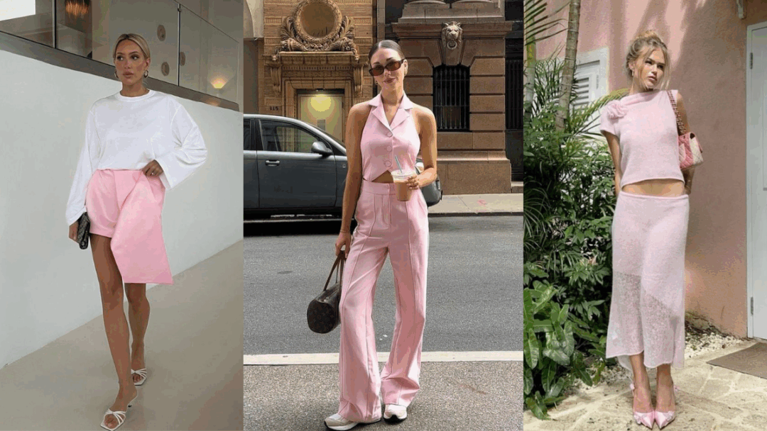 Powder Pink Is Taking Over 2025—Here Are 9 Outfits to Nail the Trend