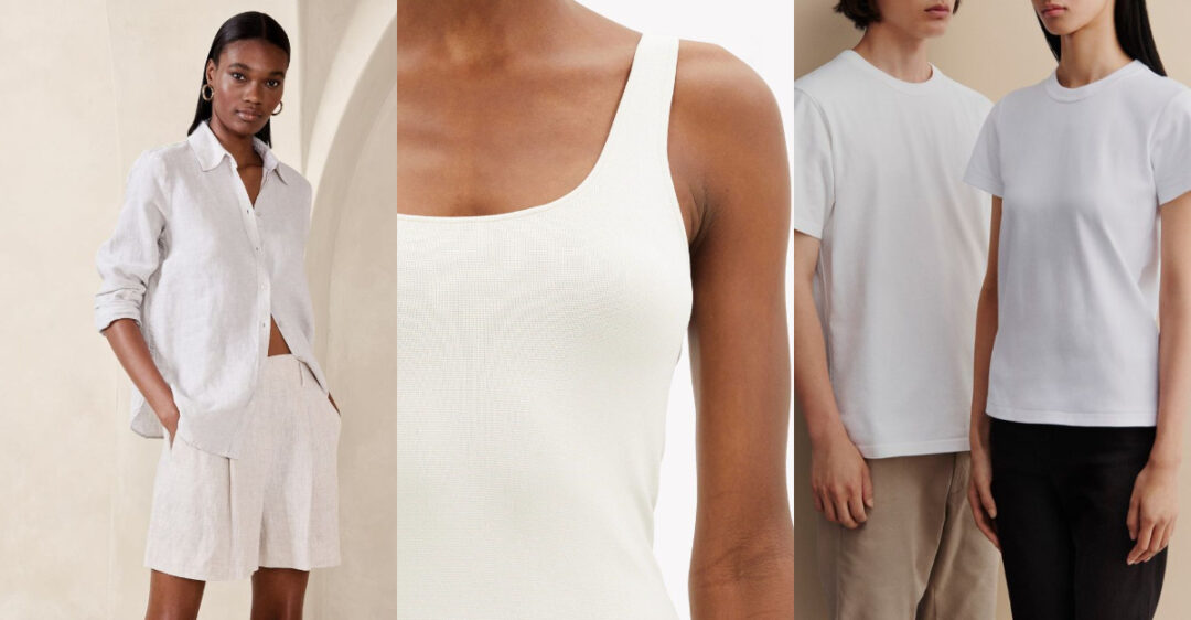 The Only White Tees, Tanks, and Button-Downs You’ll Wear on Repeat All ...