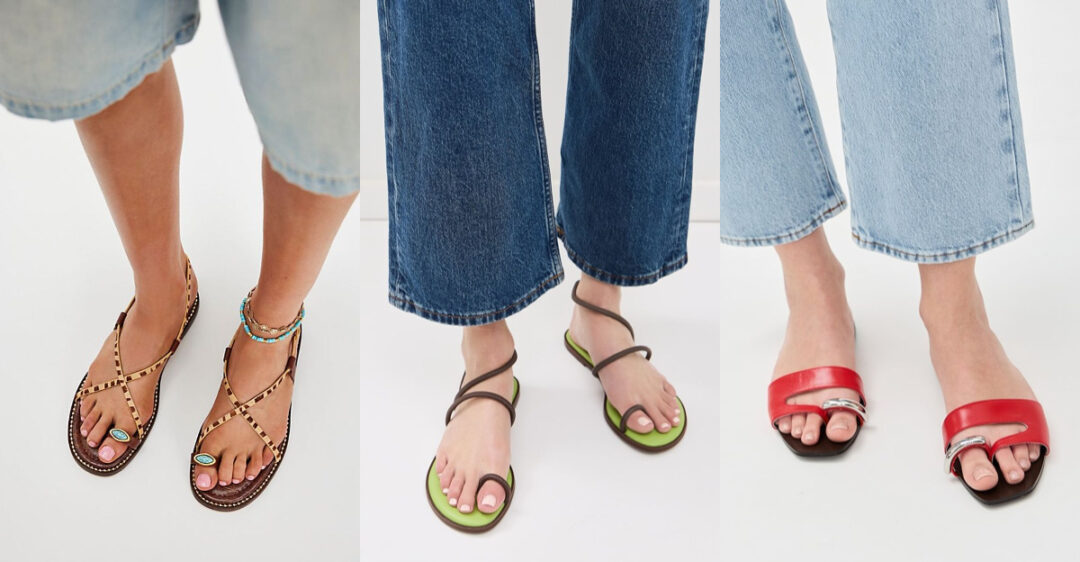 Bye, Boring Flip-Flops: Toe-Ring Sandals Are the Wild Trend Everyone's ...
